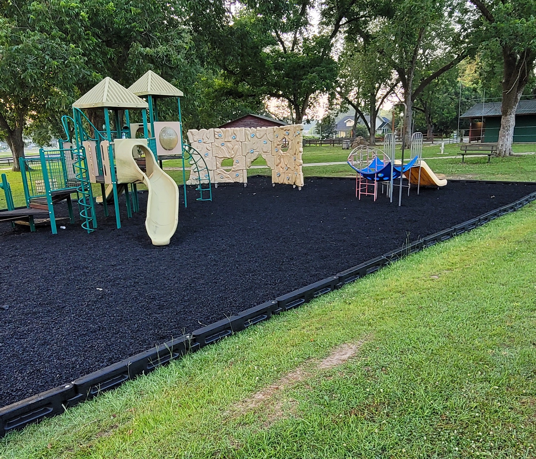 Municipal Park Playground Refresh | RubberMulchWarehouse.com